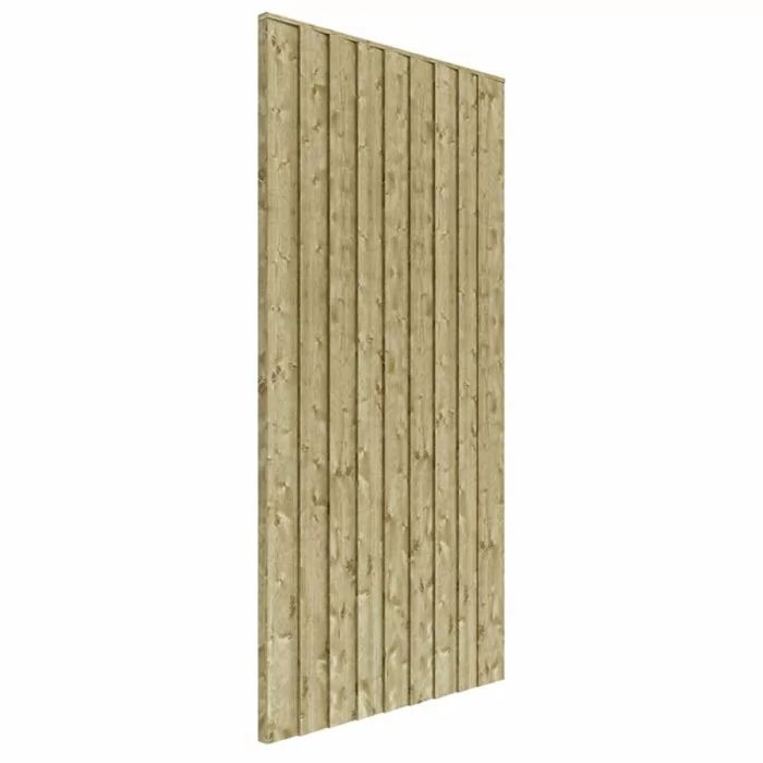 Traditional Style Pressure Treated 3x6 Vertical Board Panel Lap Gate