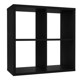 Phillips Square Shaped 4 Cube Storage Unit - Matt Black