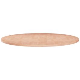 Round Table Top ??60x1.5 cm Solid Wood Oak