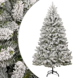Fluer Flocked Snow Tree 240cm Hinged Model