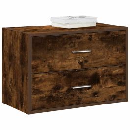 Oak Finish Chest of Drawers - RIMA I Small Chest, 2 Drawers