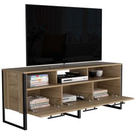 Brooklyn Wide Screen TV Rack with 3 Doors