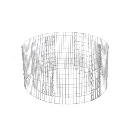 Silver Metal Round Gabion for Stones