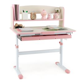 Kids Furniture - Height Adjustable Children Writing Table with Tilt ...