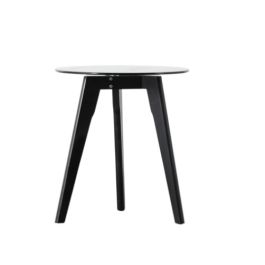 Bicester Round Side Table - Black