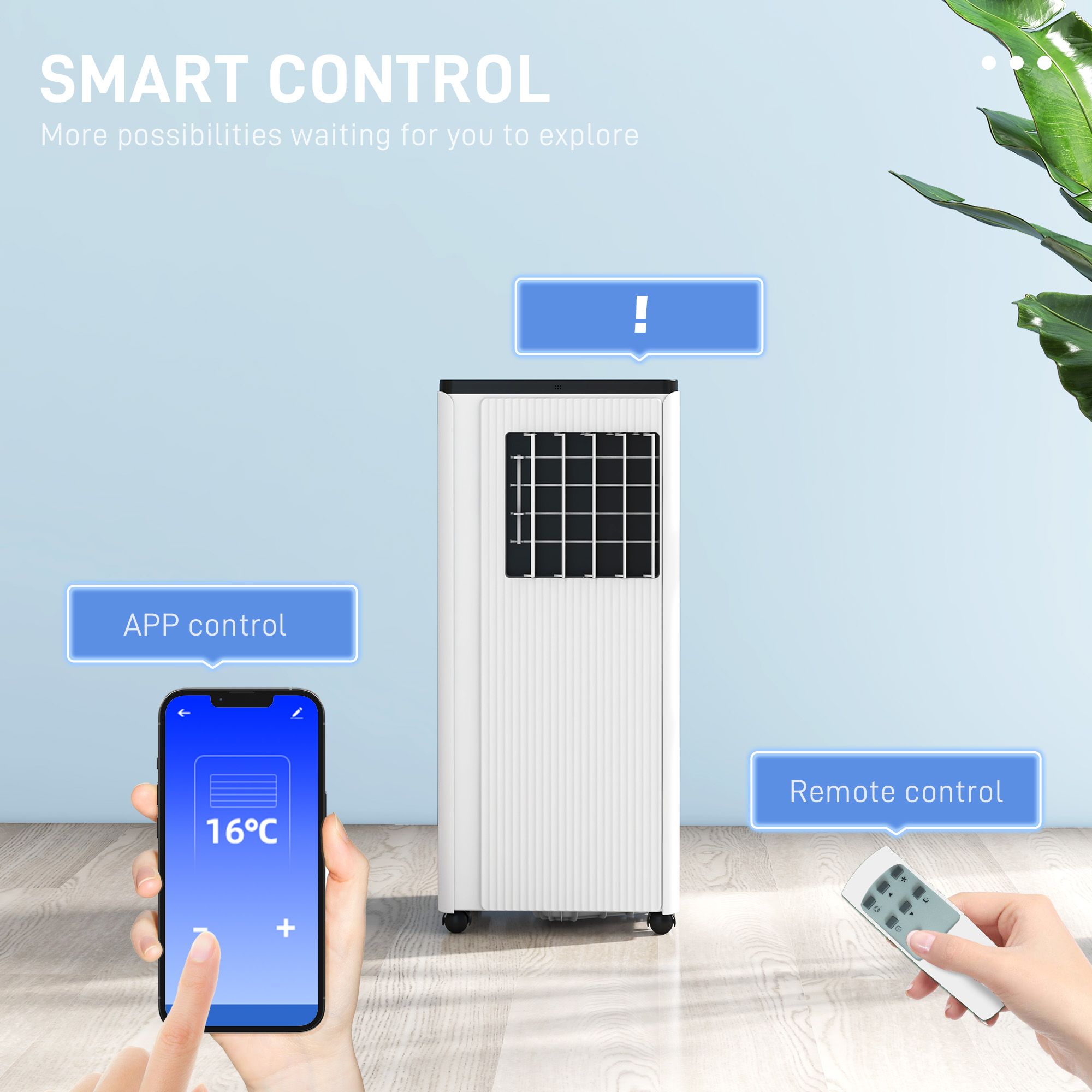 Scott 9 000 BTU Mobile Air Conditioner Smart Home WiFi with ...