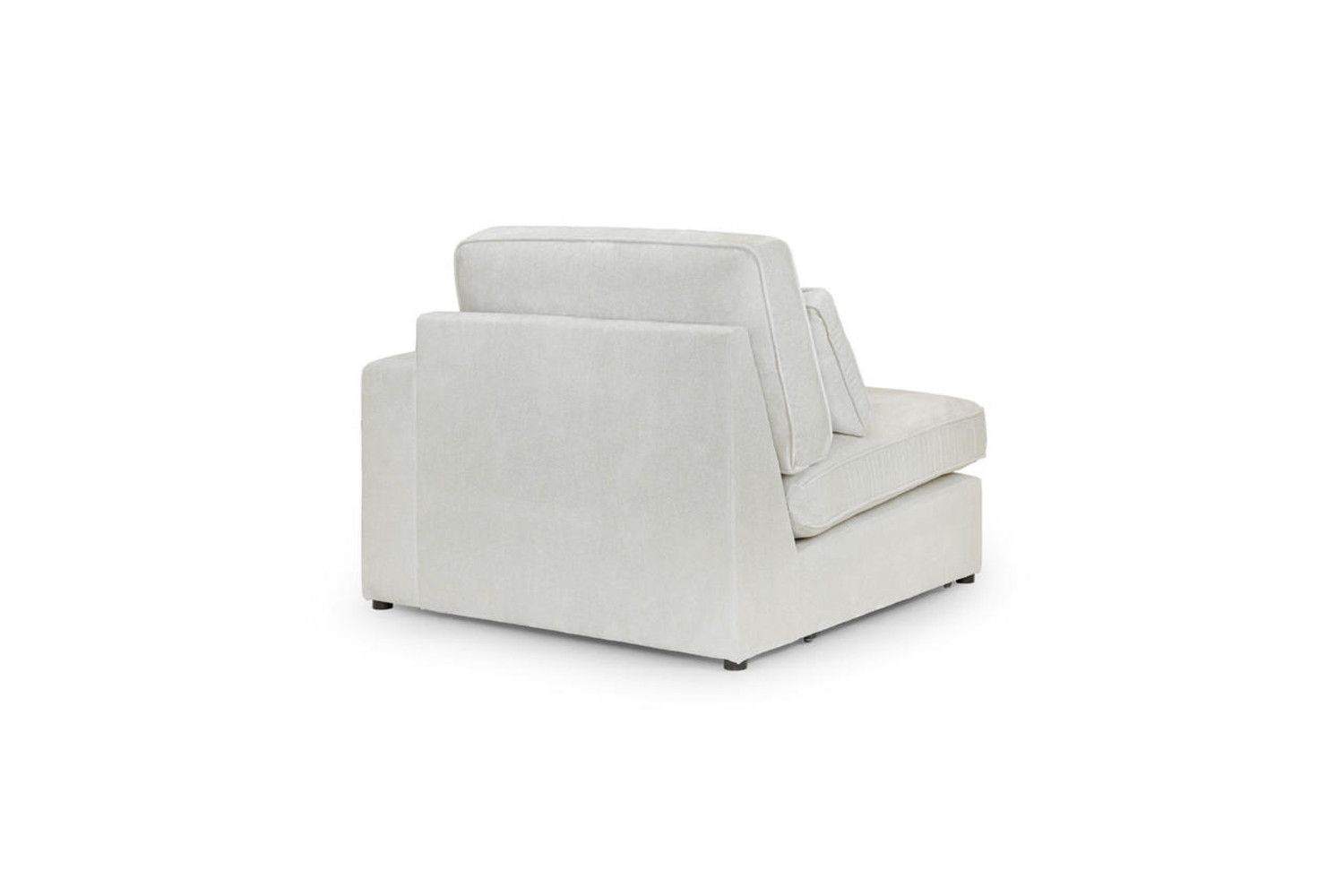 Shaffer Right Arm Single Corner Sofa - Ivory