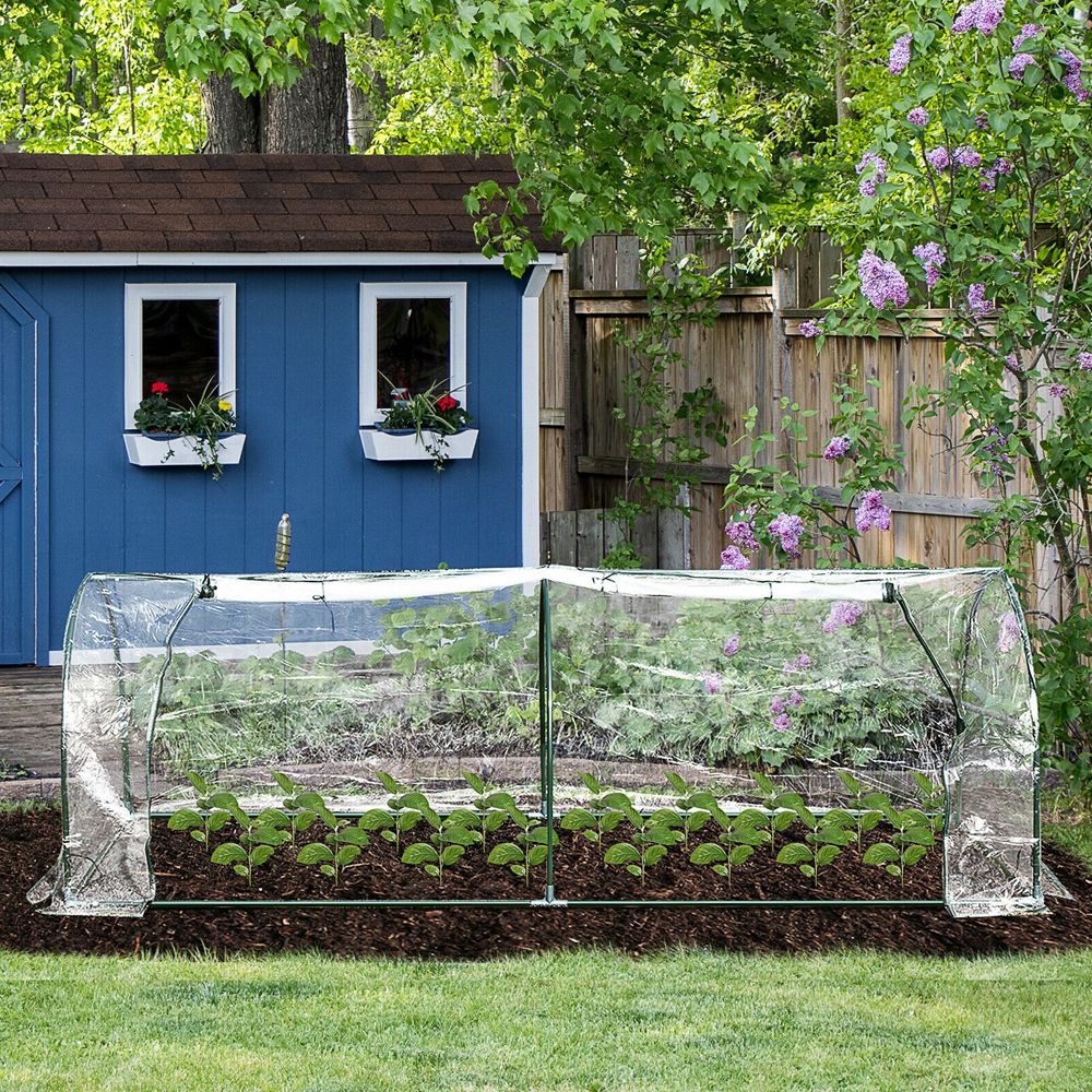PVC Steel Frame Greenhouse Polytunnels