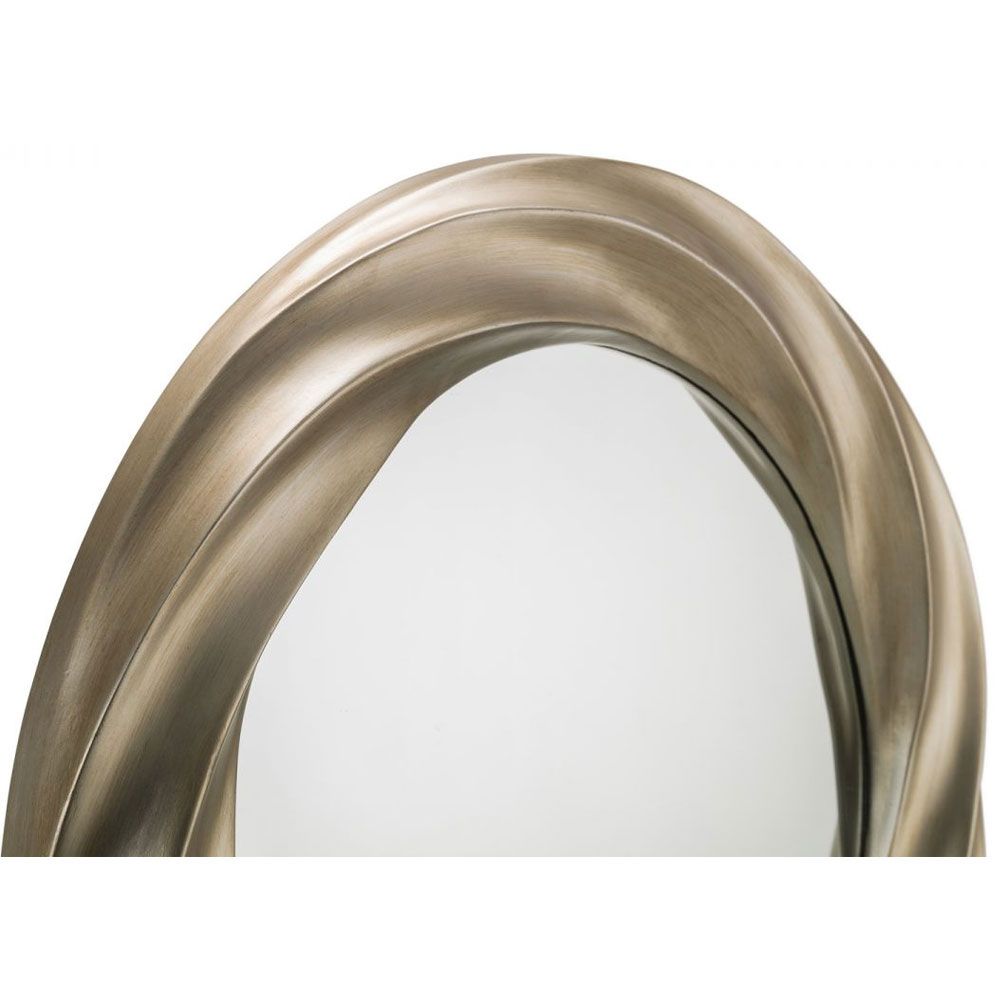 Andante Stunning Swirl Effect Wall Mirror