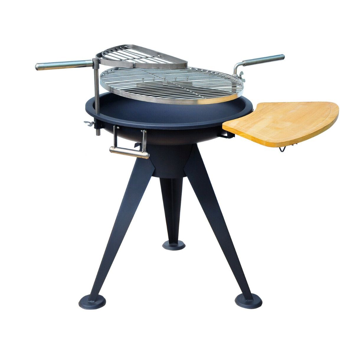 Double Grill Brazier Burner Garden Barbecue