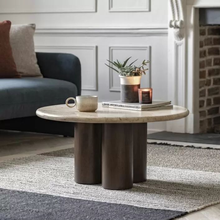 Travis Coffee Table - Dark Wood