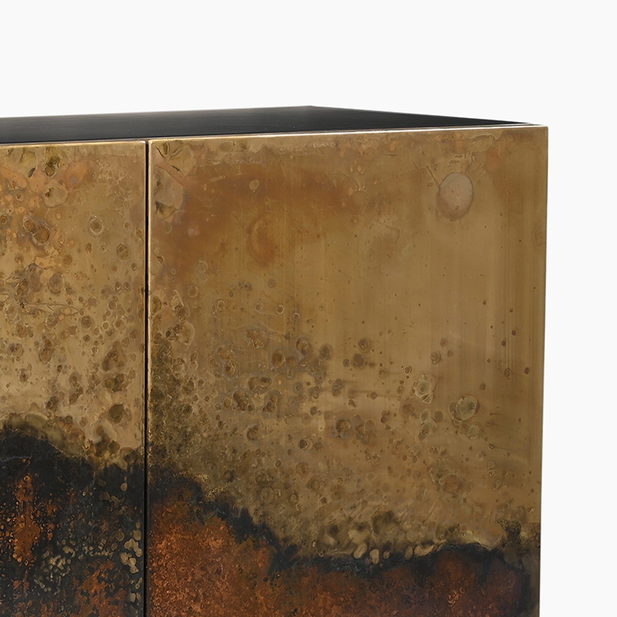 ARCHIE Two Door Iron Cabinet - Galaxy