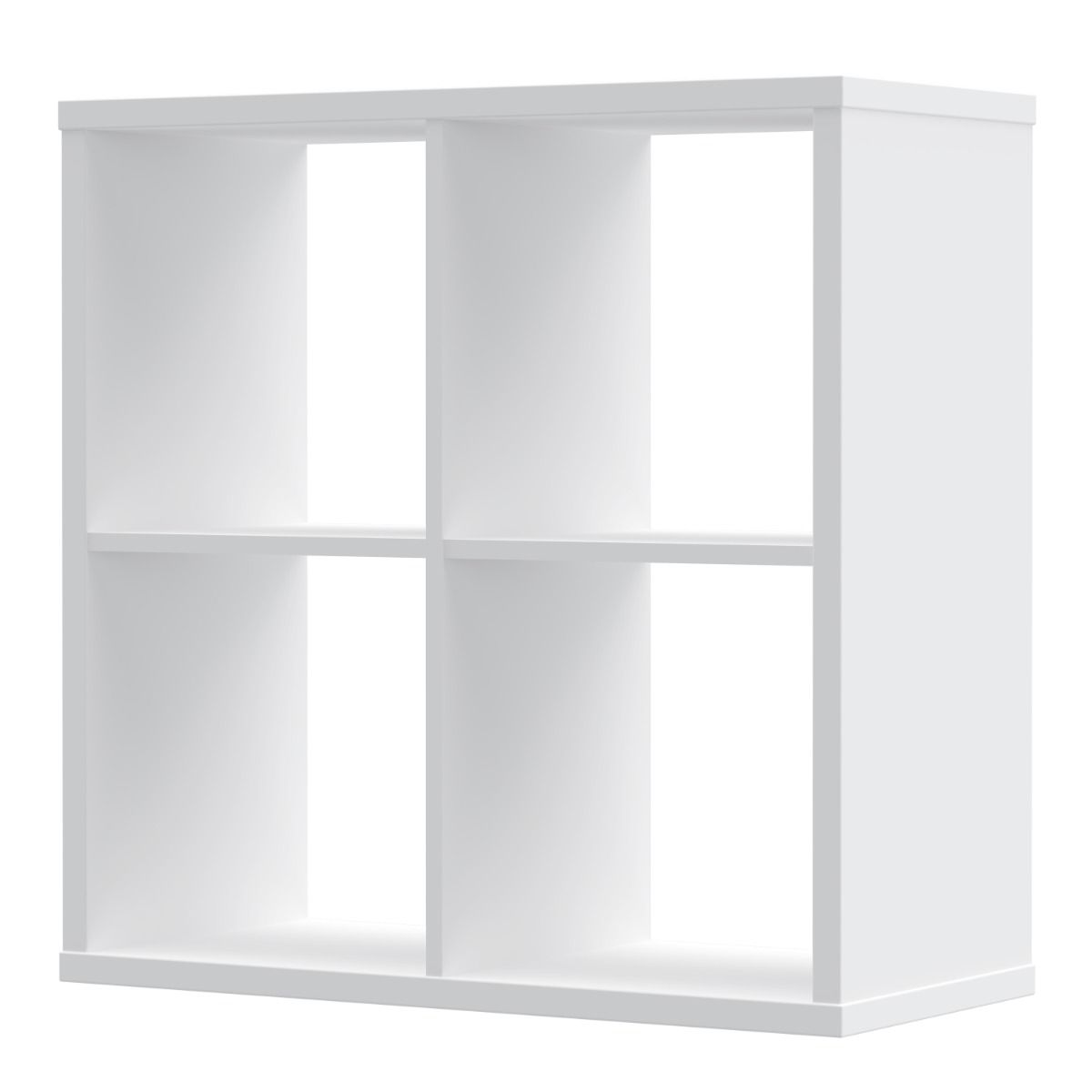 Phillips Square Shaped 4 Cube Storage Unit - White High Gloss