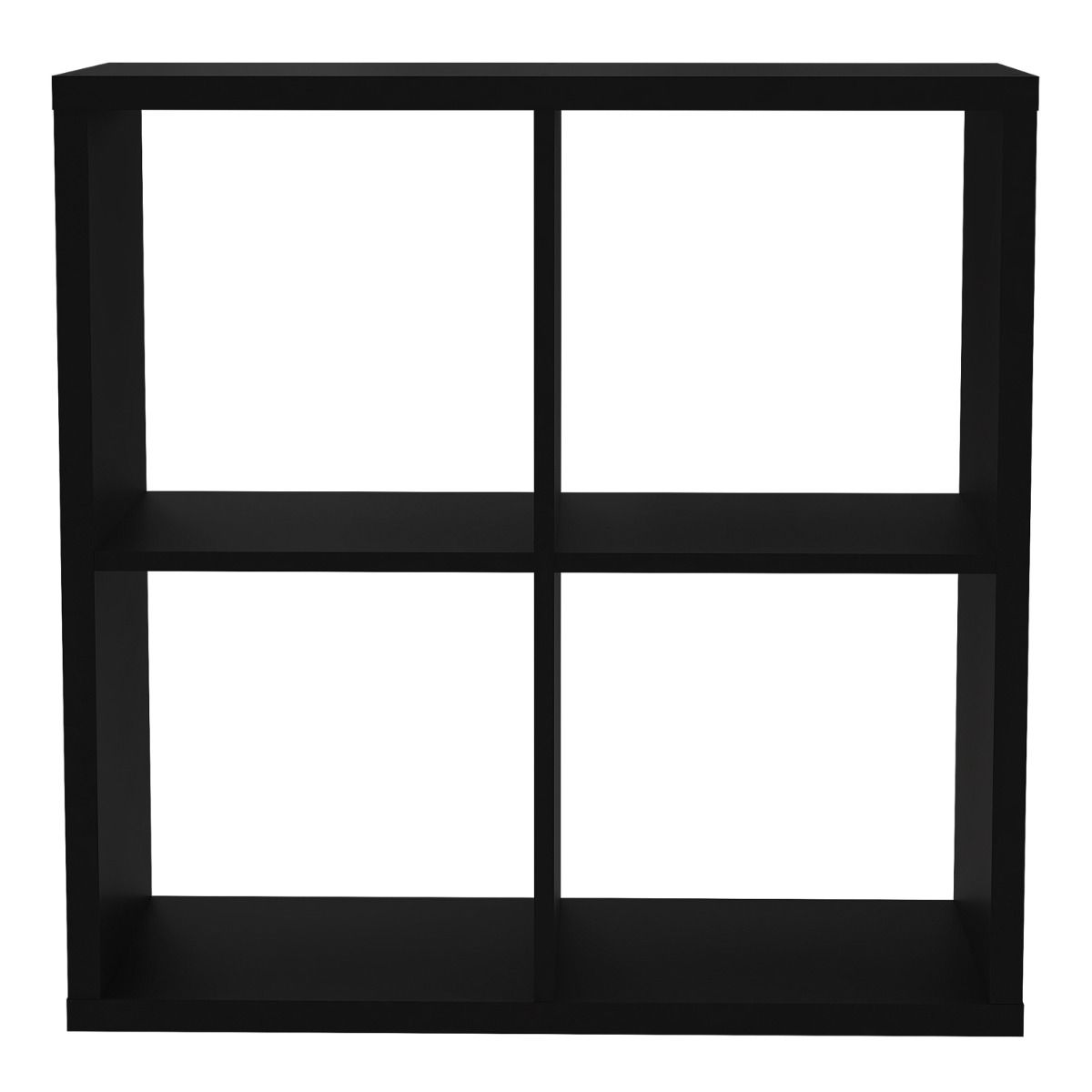 Phillips Square Shaped 4 Cube Storage Unit - Matt Black