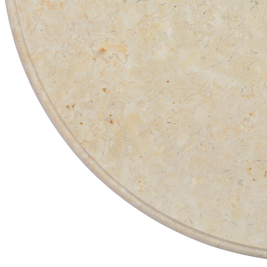 Table Top Cream Ã˜60x2.5 cm Marble