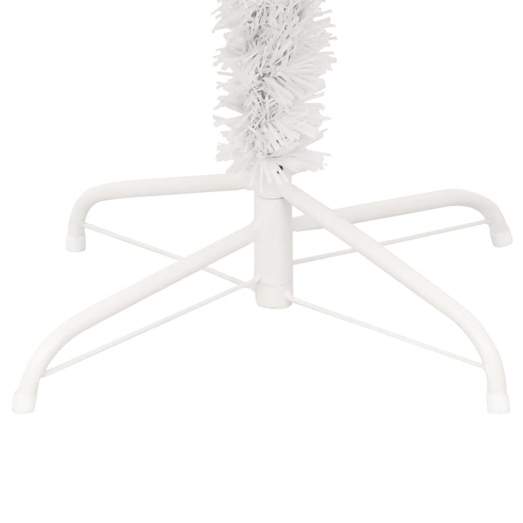 Lauxe Swirl Pre-lit Christmas Tree with Stand White 180cm PVC