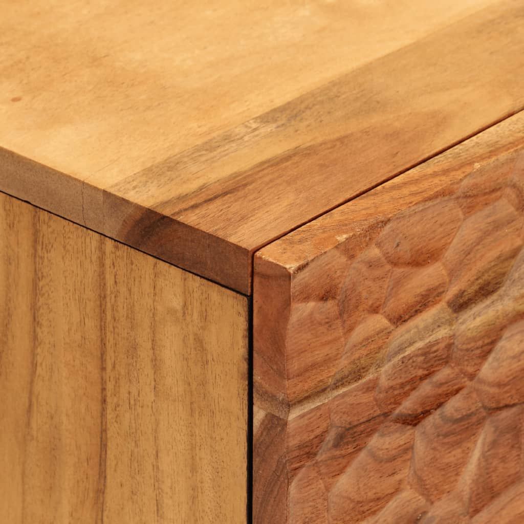 Bedside Table - CANTON Ada Nightstand Natural 50cm