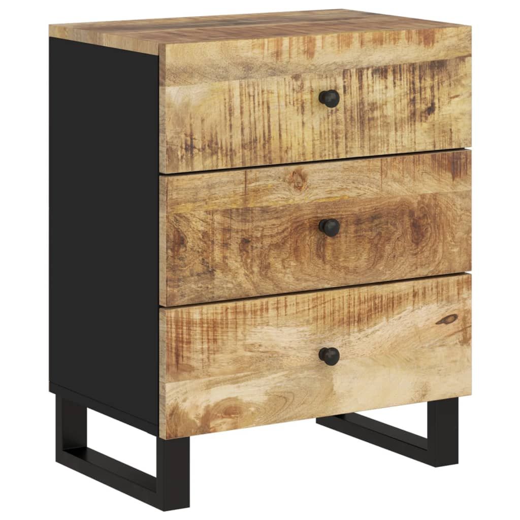 Bedside Table - CALGARY Sid Nightstand Natural 50cm