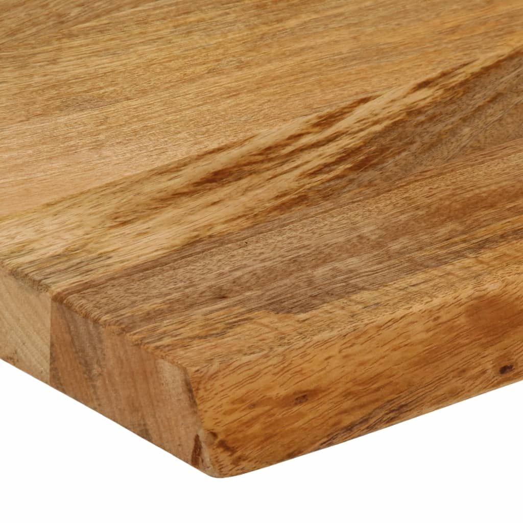 Table Top Live Edge 50x40x2.5 cm Solid Wood Mango