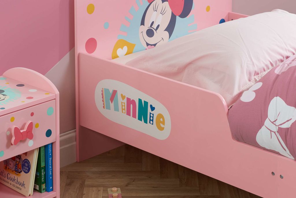 Minnie Mouse Single Dream Bed - Pink