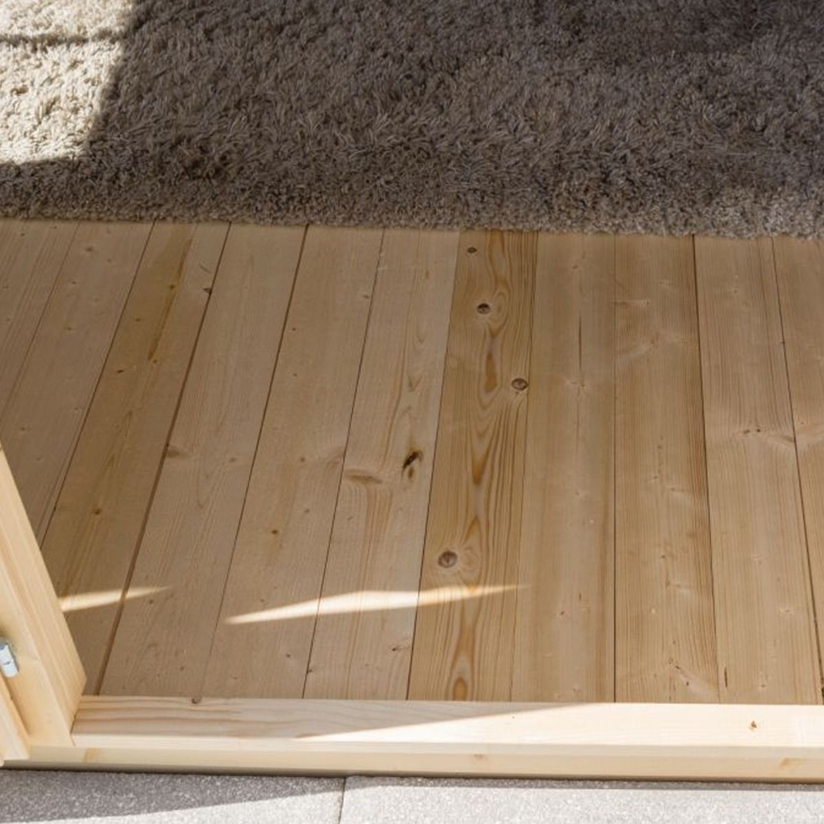 Rowlinson Timber Premium Quality Log Cabin Interlocking Walls with Tilt ...