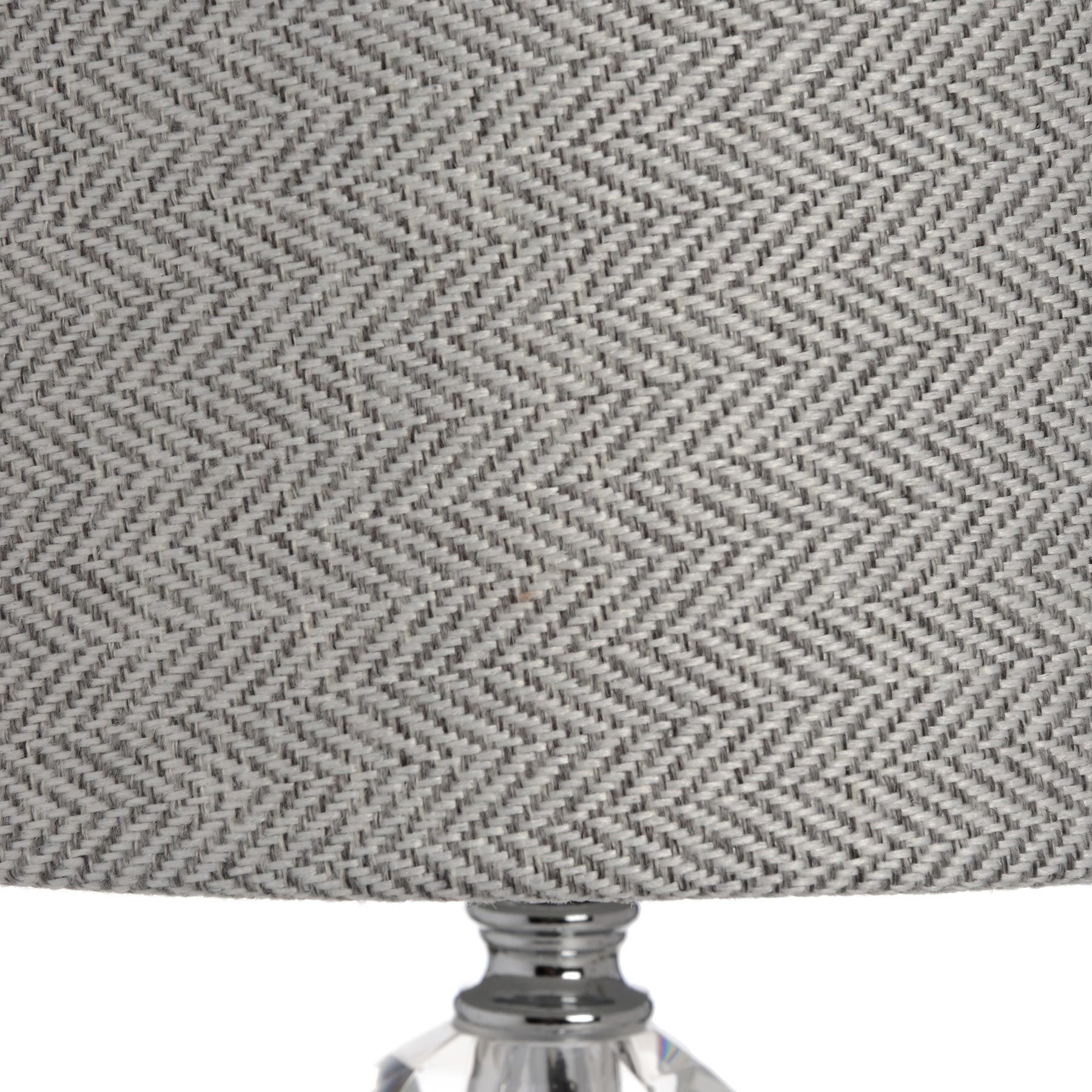 Florence Chrome Table Lamp - Silver