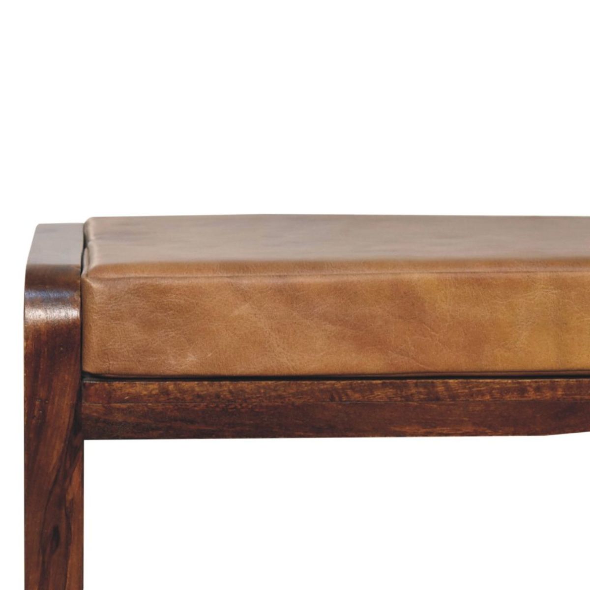 Dalton Slatted Hallway Bench - Small