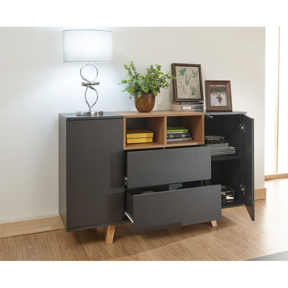 Modena Sideboard Console Grey