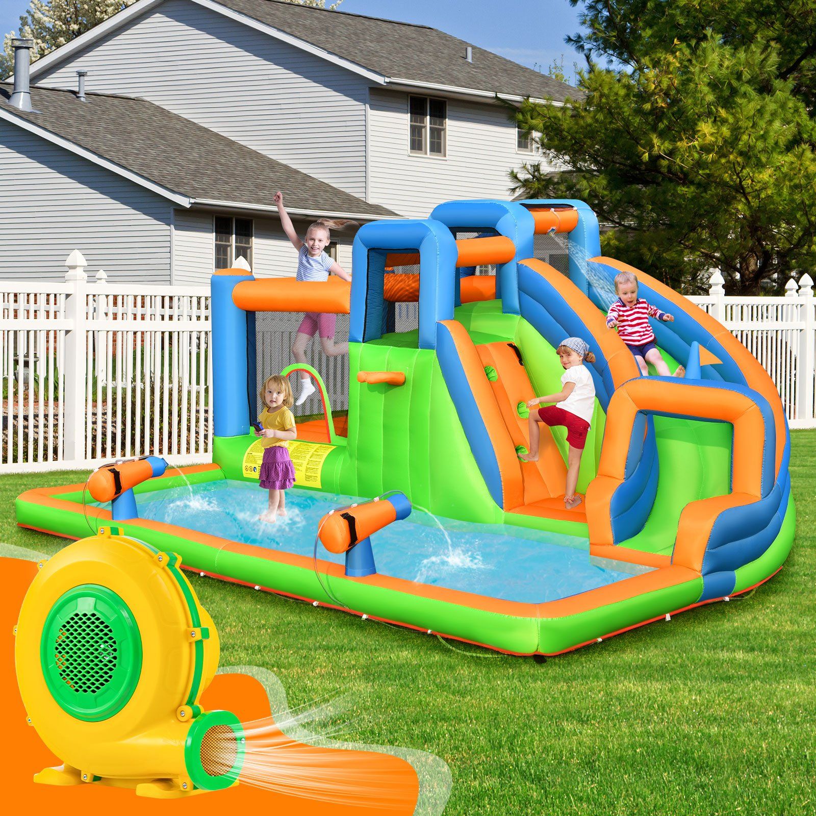 Bounce Castle - 950W Inflatable Blower Air Blower for Bounce House-950W