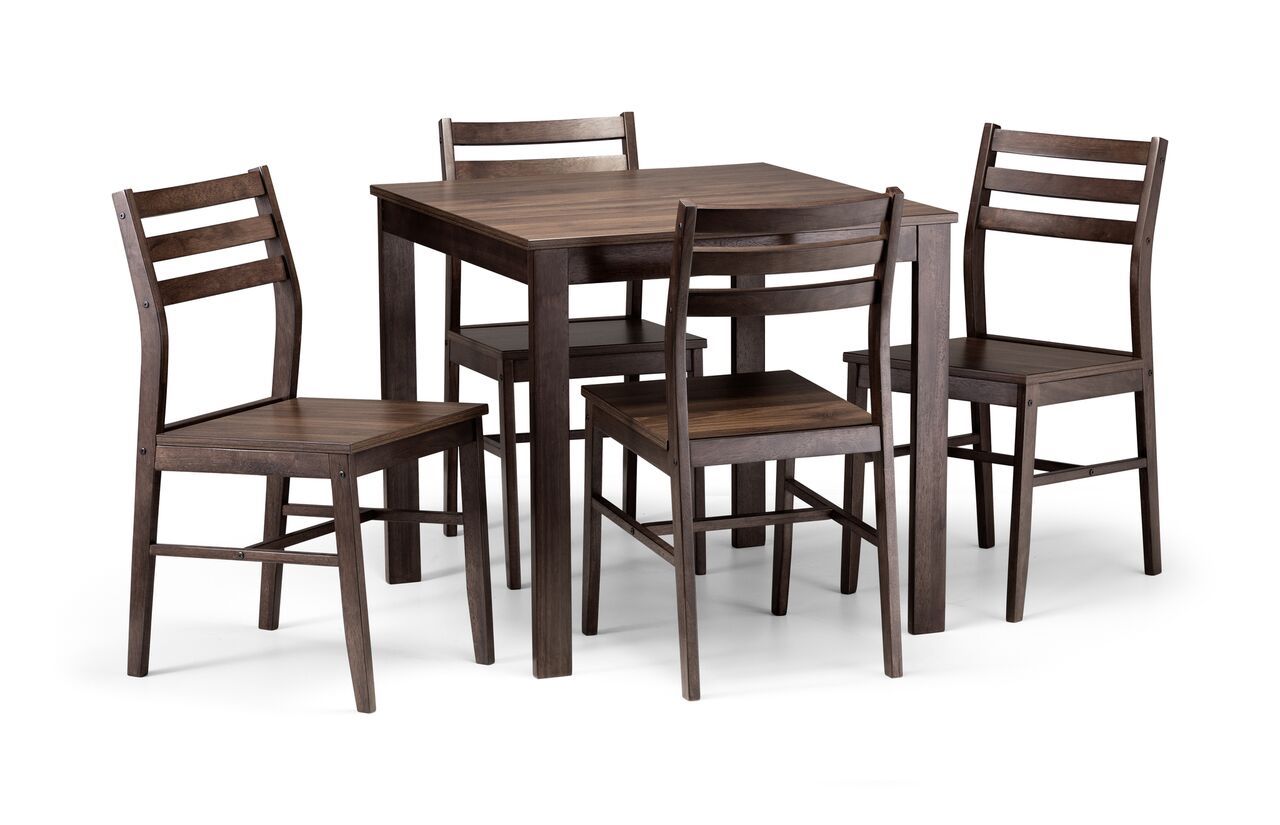 Monterey Dark Walnut Dining Set