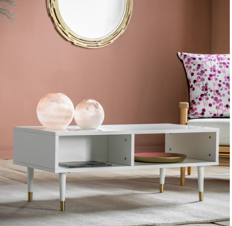 Alton Coffee Table - White