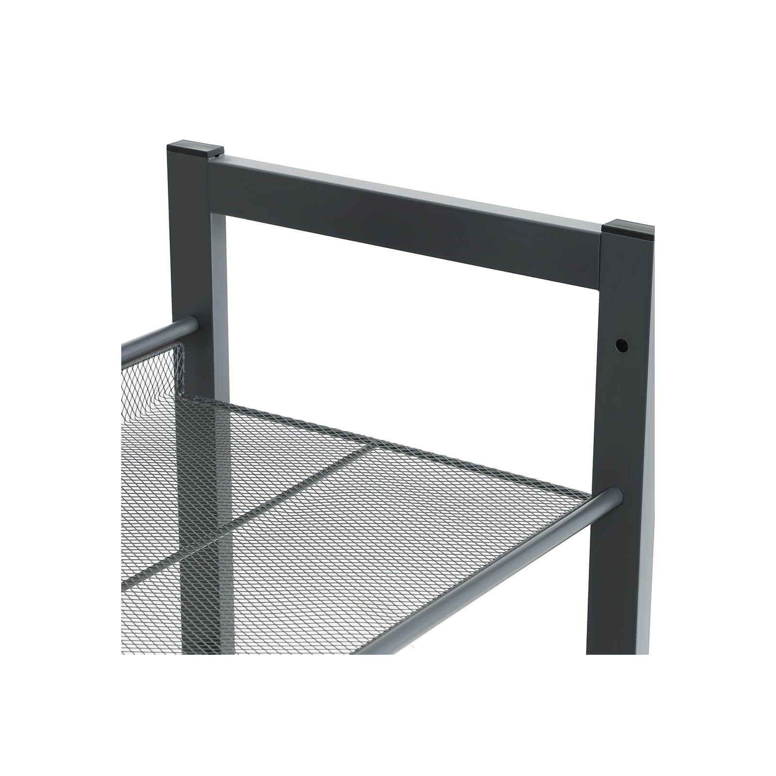 Metal Mesh Shoe Rack