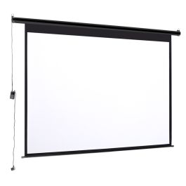 4:3 Projector Screen Remote Control 146cm W