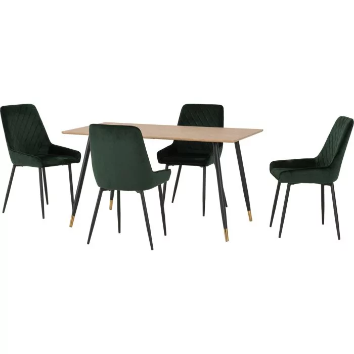 Hamilton Medium Dining Set with Avery Chairs