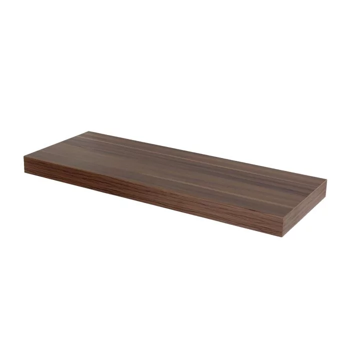 Hudson Floating Display Shelf Kit - Walnut-90cm