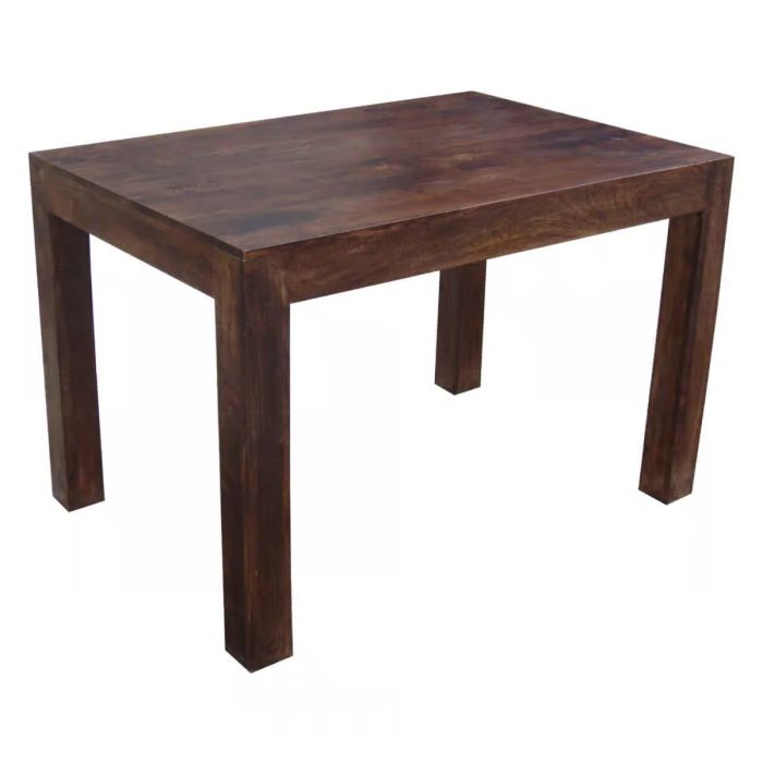 Delta Mango Wood Small Dining Table 120cm - Walnut