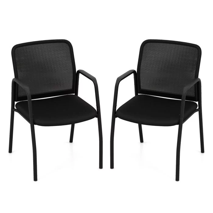 Office Chair - Office Guest Chairs with Ergonomic Mesh Backrest and ...